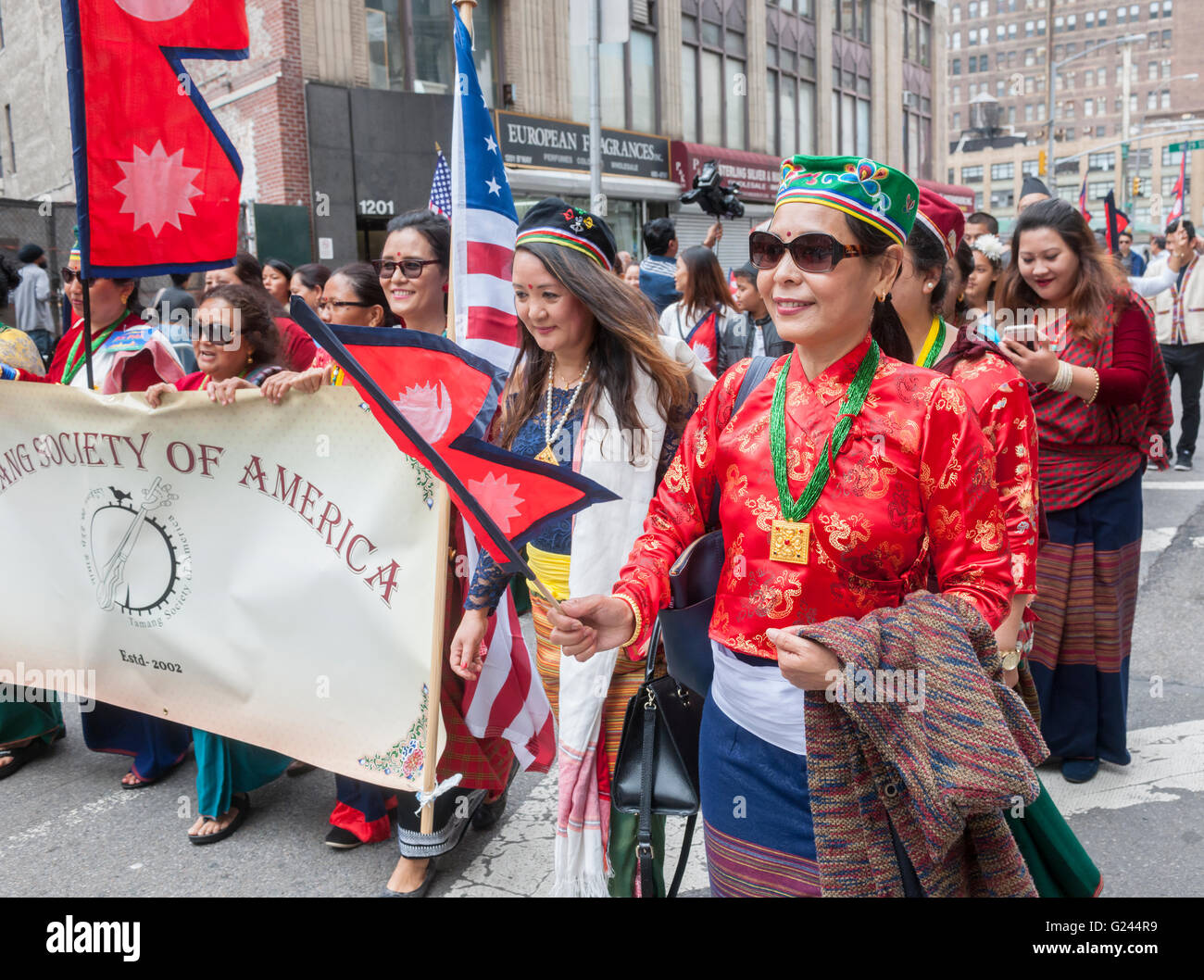 Hundreds of members of the Nepalese diaspora with their families and ...