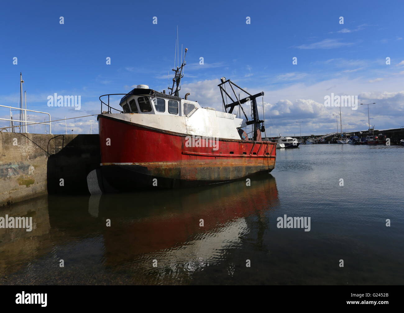 Fishing trawler Anstruther Fife Scotland May 2016 Stock Photo - Alamy