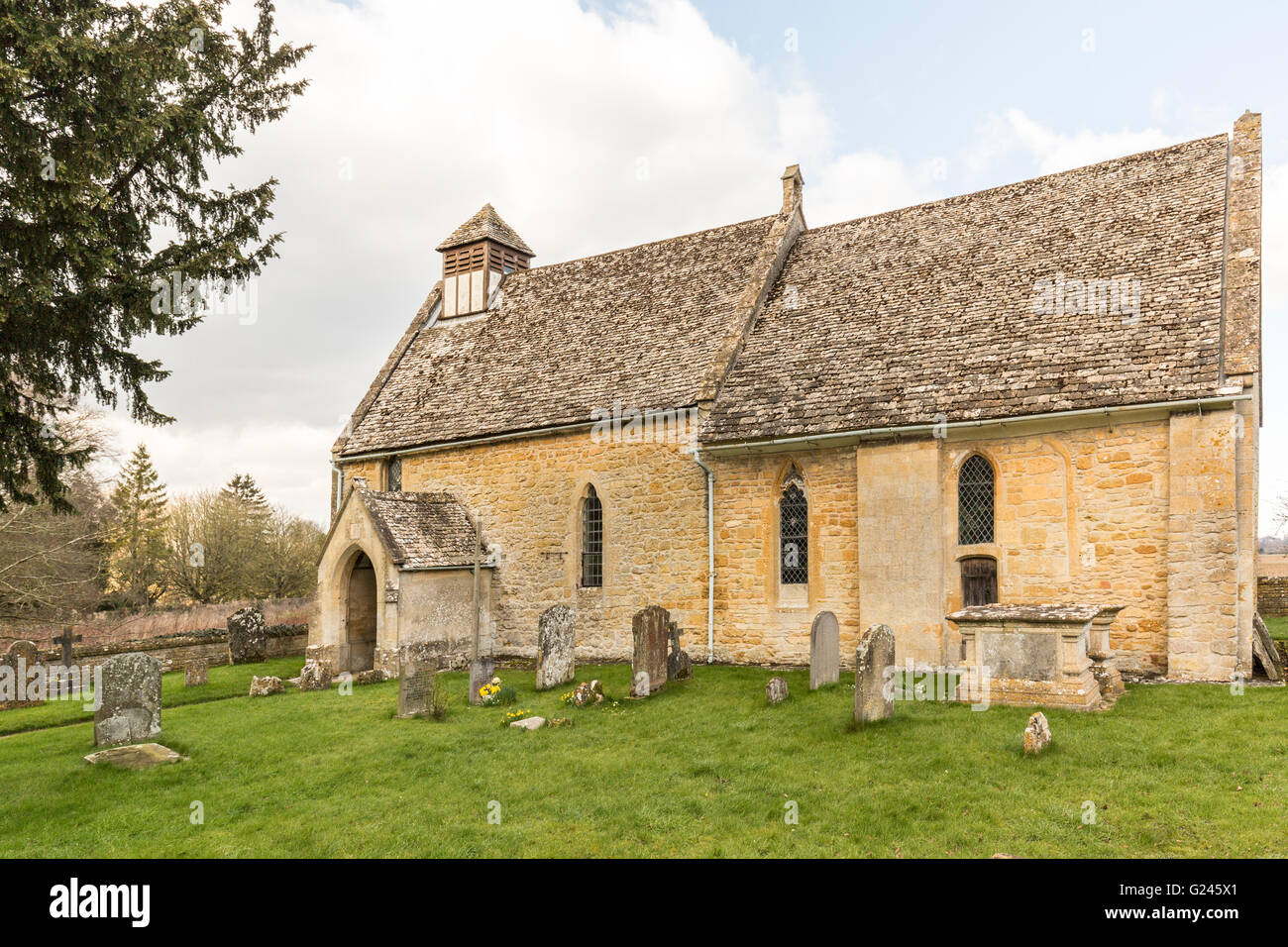 Hailes Church, Gloucestershire, England, UK Stock Photo - Alamy