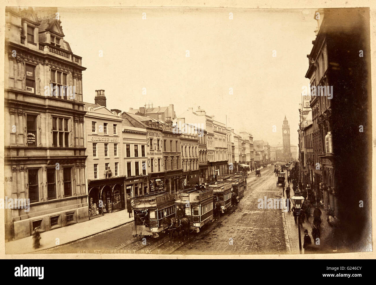 High Street Belfast High Resolution Stock Photography and Images - Alamy