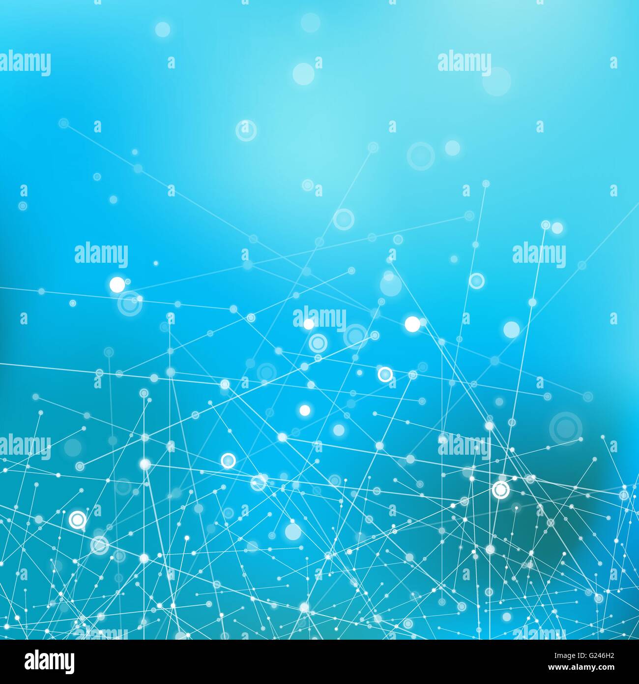 Azure Technology Background Stock Vector Image & Art - Alamy