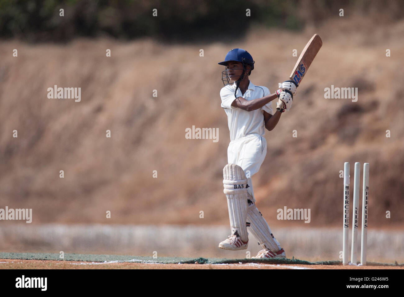 Kids playing at cricket match in India , where it is more than a sport ...