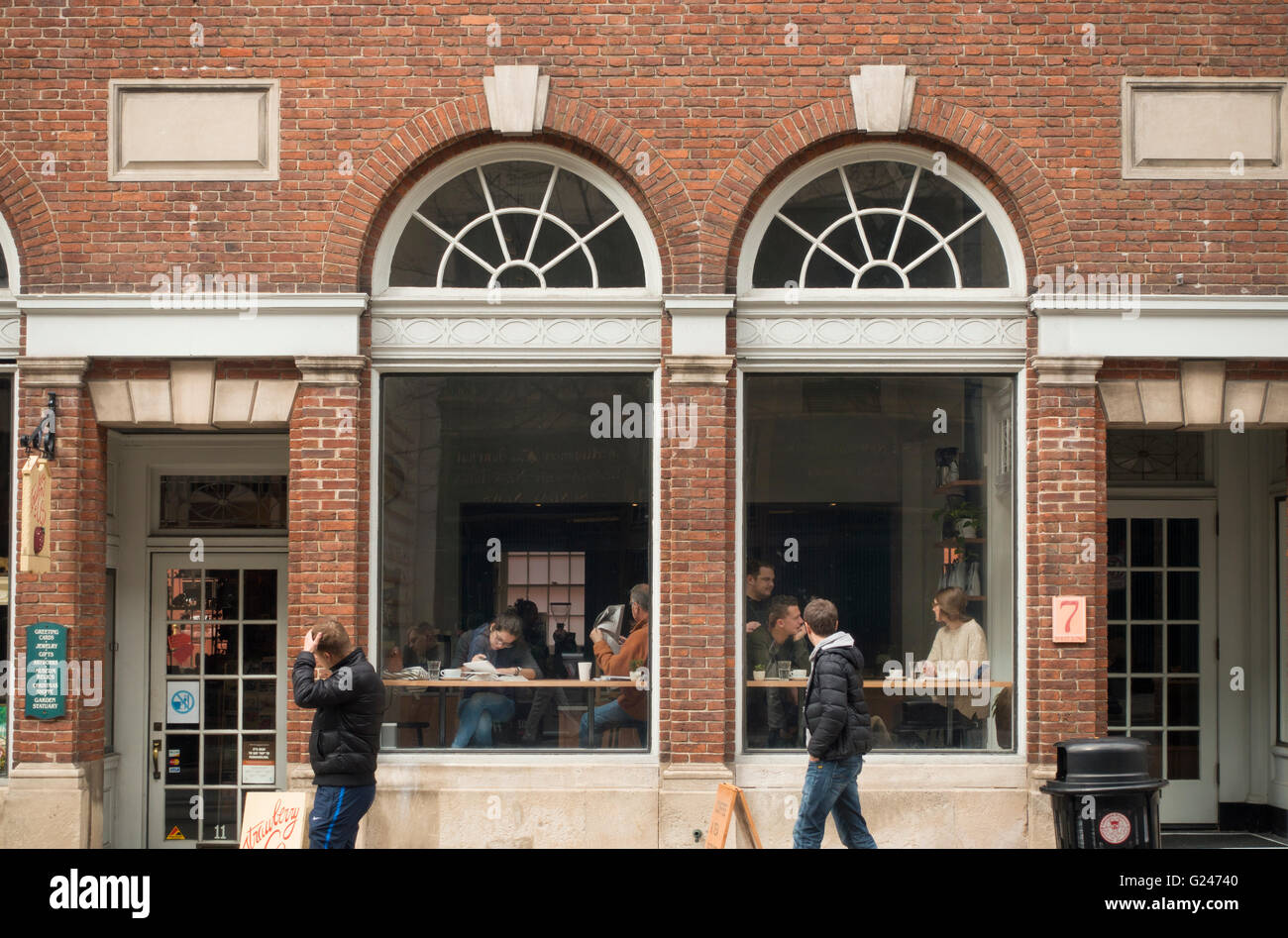 Lancaster PA downtown street scene Stock Photo - Alamy