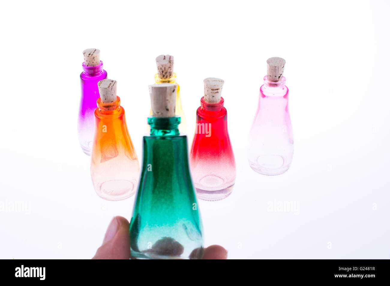 Coloured drink bottles hi-res stock photography and images - Alamy