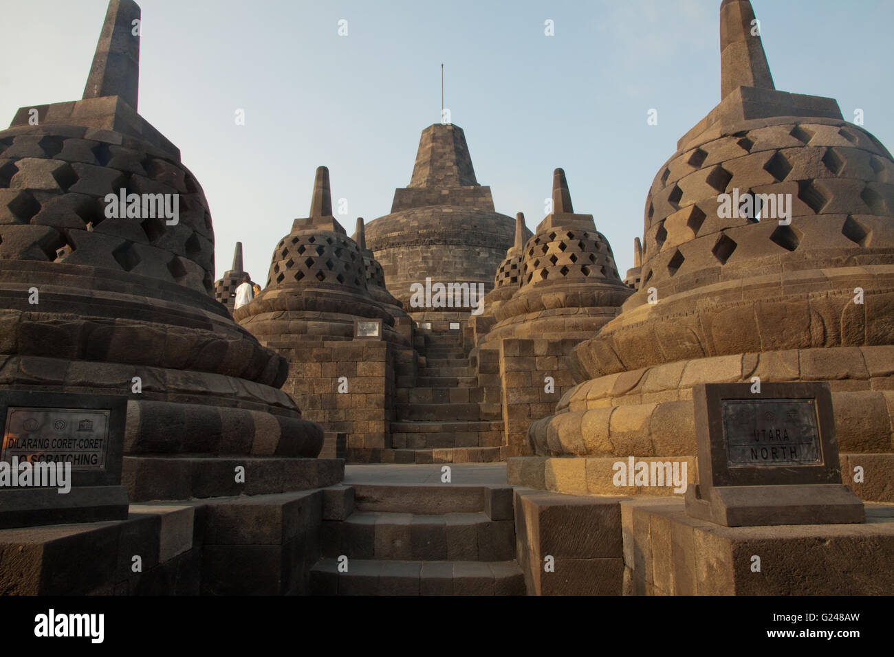 Indonesia java island borobudur hi-res stock photography and images - Alamy