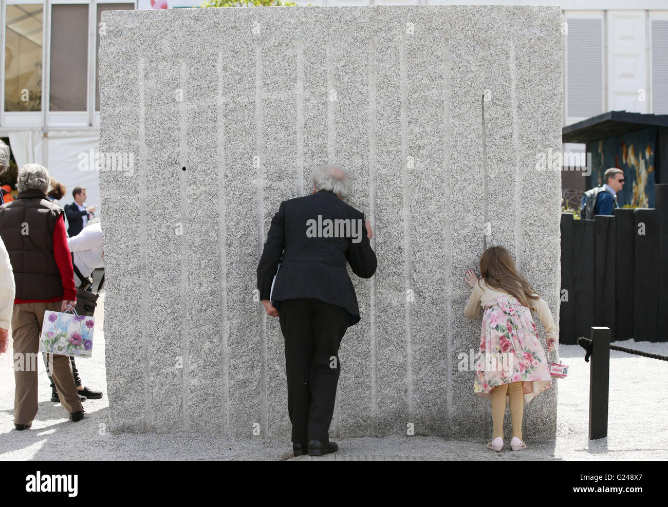 Visitors peer inside The Marble and Granite Centre - Antithesis of ...