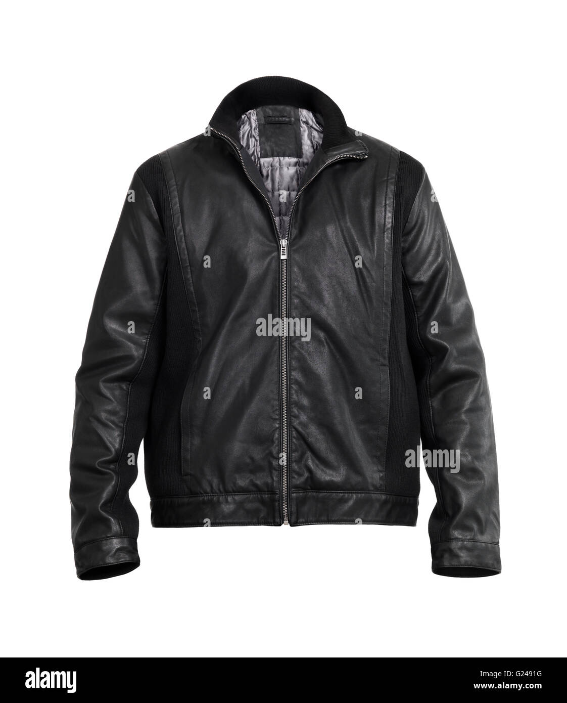 White Leather Jacket High Resolution Stock Photography and Images - Alamy