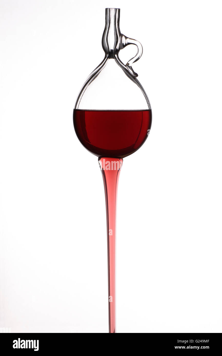 Red wine, wine pipette Stock Photo - Alamy
