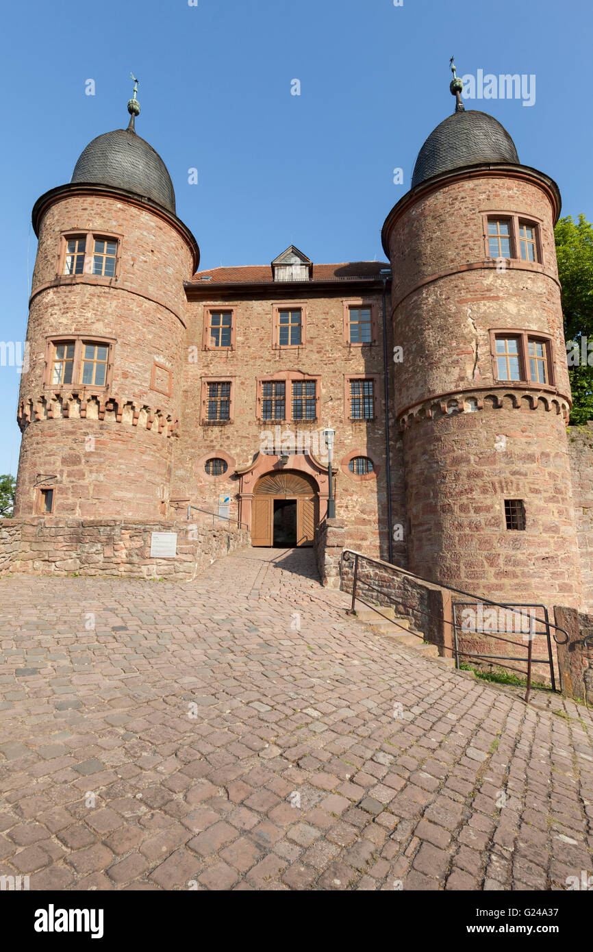 Burg Wertheim Castle, Wertheim, Tauber Valley, Baden-Württemberg ...
