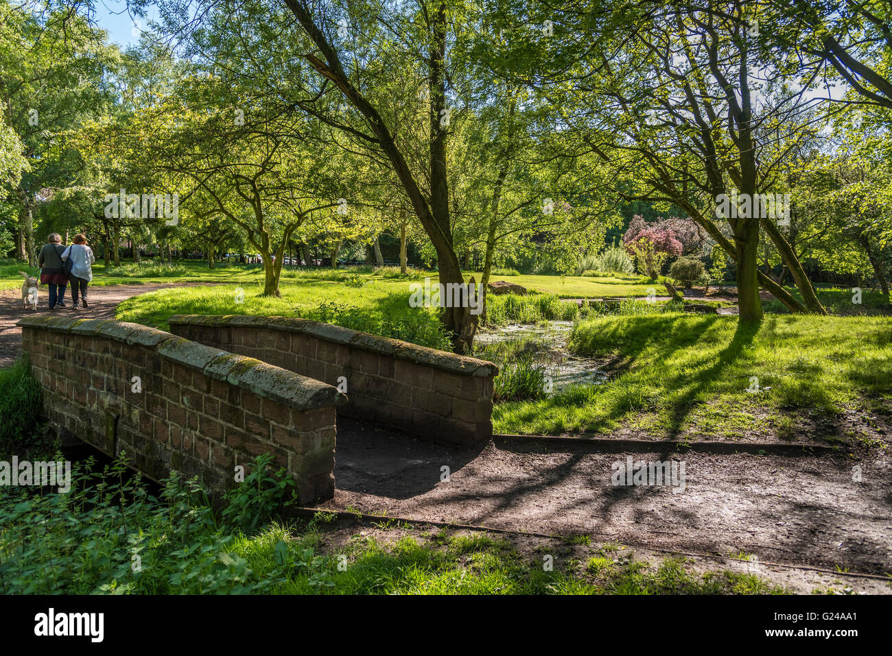 Calderstones Park Liverpool Merseyside Stock Photo - Alamy