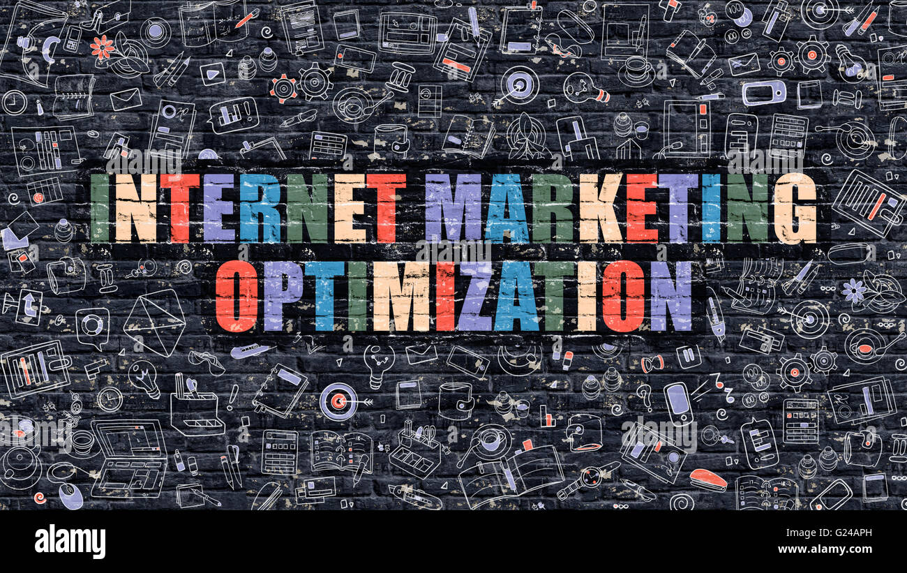 Internet Marketing Optimization Concept with Doodle Design Icons Stock ... Internet Marketing Optimization Concept with Doodle Design Icons Stock ...