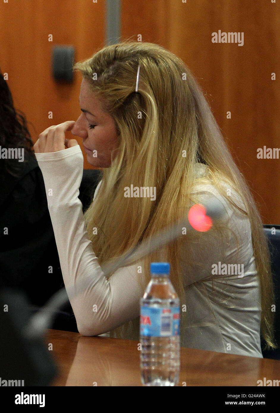 Mayka Marica Kukucova appears in court in Malaga, Spain, where she is ...