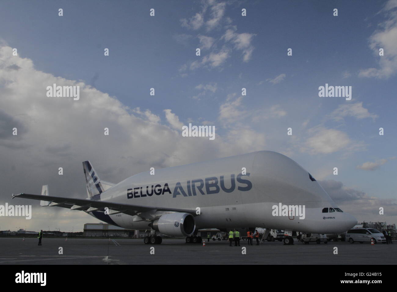 Beluga airport hi-res stock photography and images - Alamy