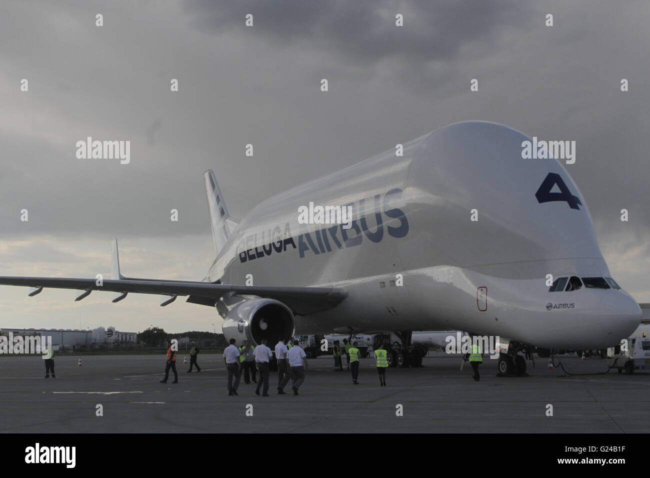 Beluga transport plane hi-res stock photography and images - Alamy