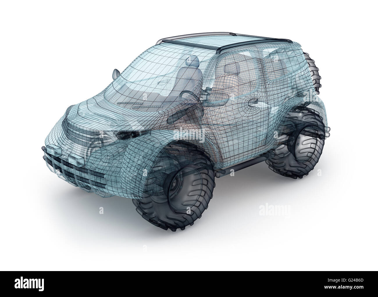 Car design plan Cut Out Stock Images & Pictures - Alamy