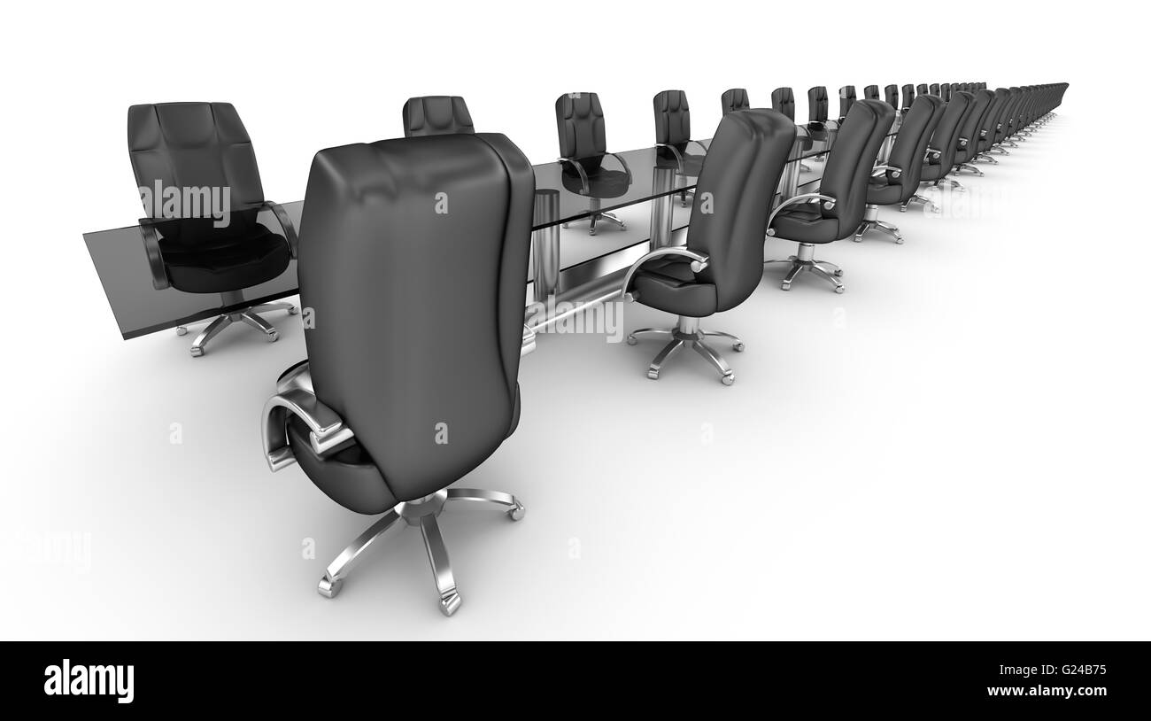 Business workplace, boardroom white interior Stock Photo - Alamy
