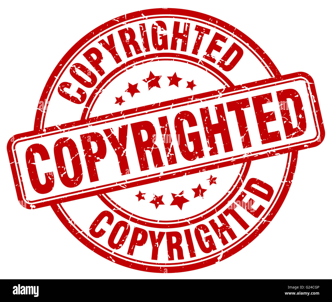 Copyrighted rubber stamp hi-res stock photography and images - Alamy
