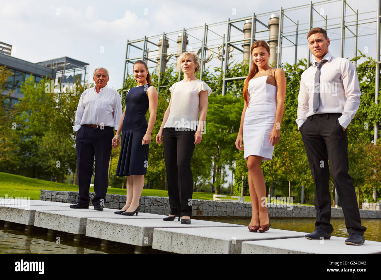 Dynamic business interaction colleagues hi-res stock photography and ...