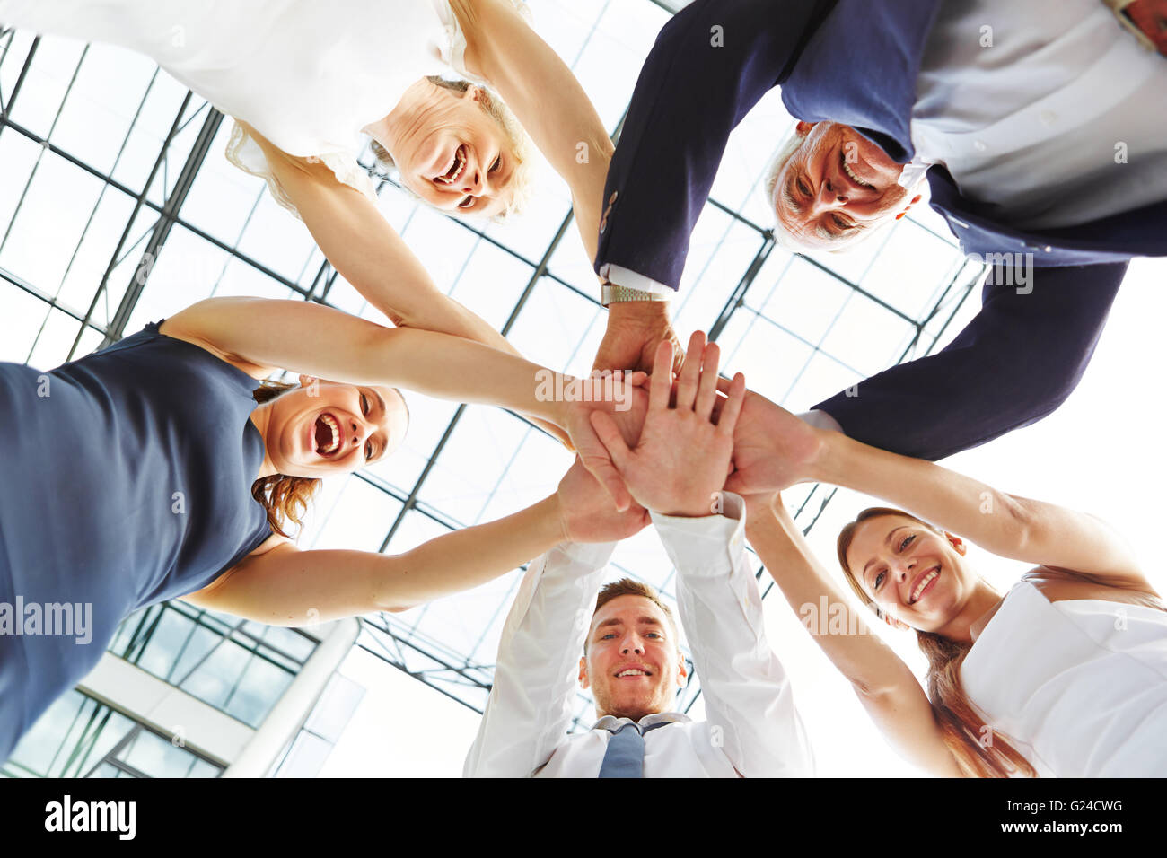 Hands cooperation hi-res stock photography and images - Alamy