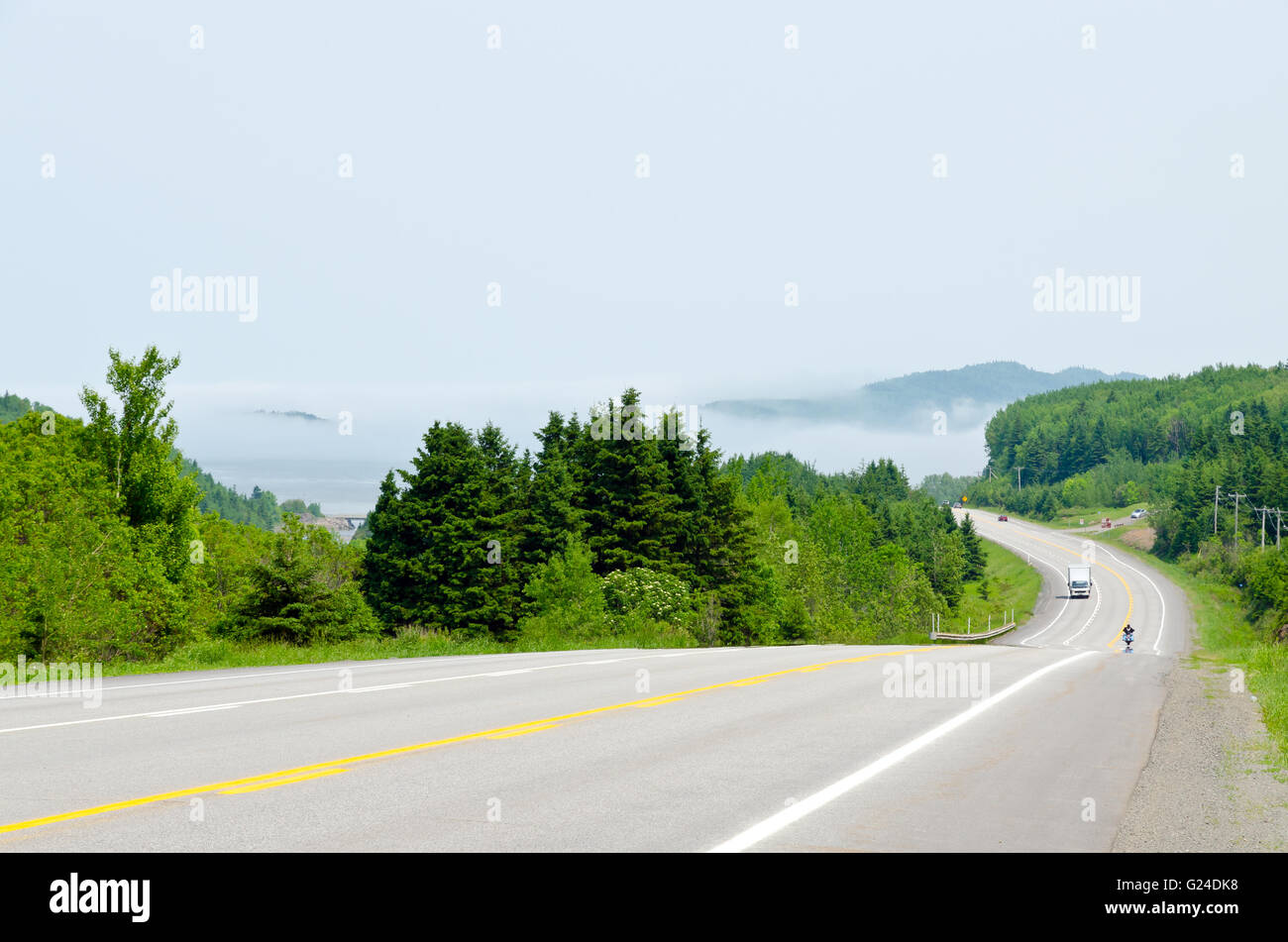 Quebec highway hi-res stock photography and images - Alamy