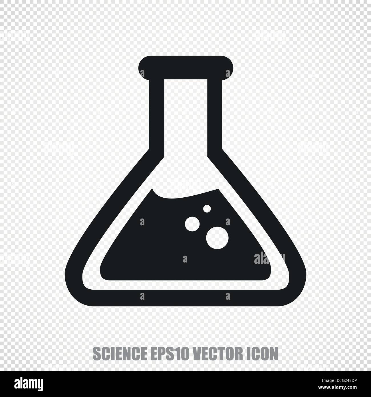 Science vector Flask icon. Modern flat design Stock Vector Image & Art ...