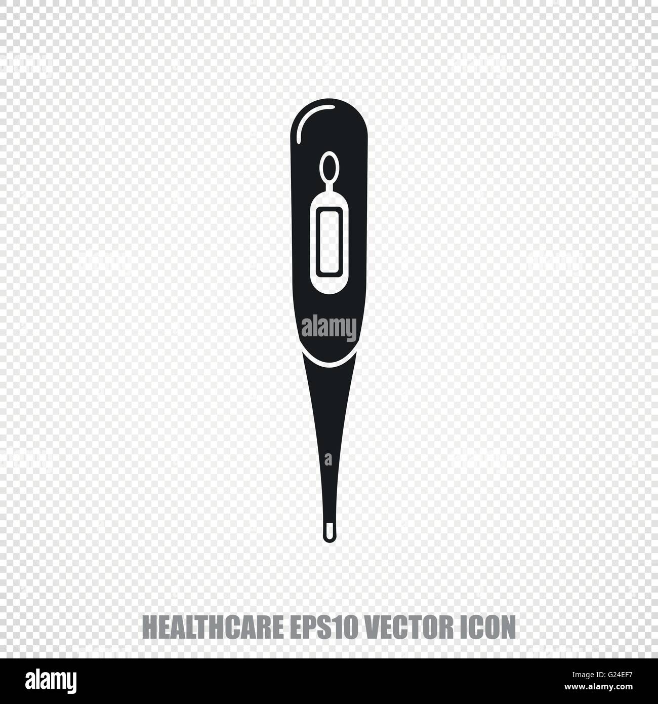 Health vector Thermometer icon. Modern flat design Stock Vector Image ...