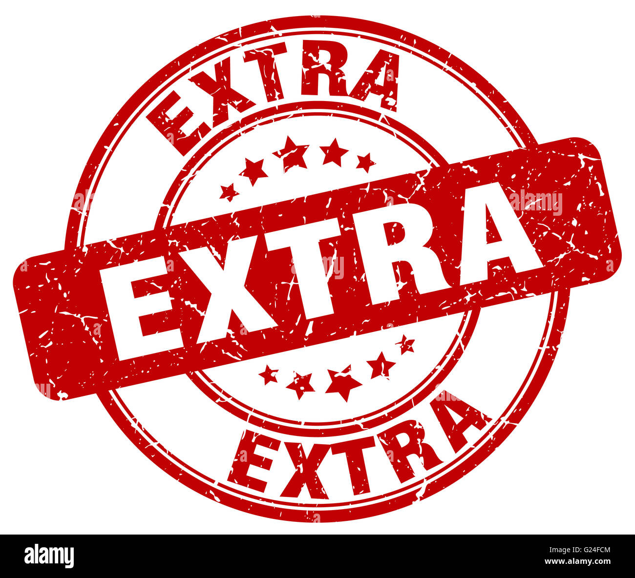 Extra vintage stamp sign hi-res stock photography and images - Alamy