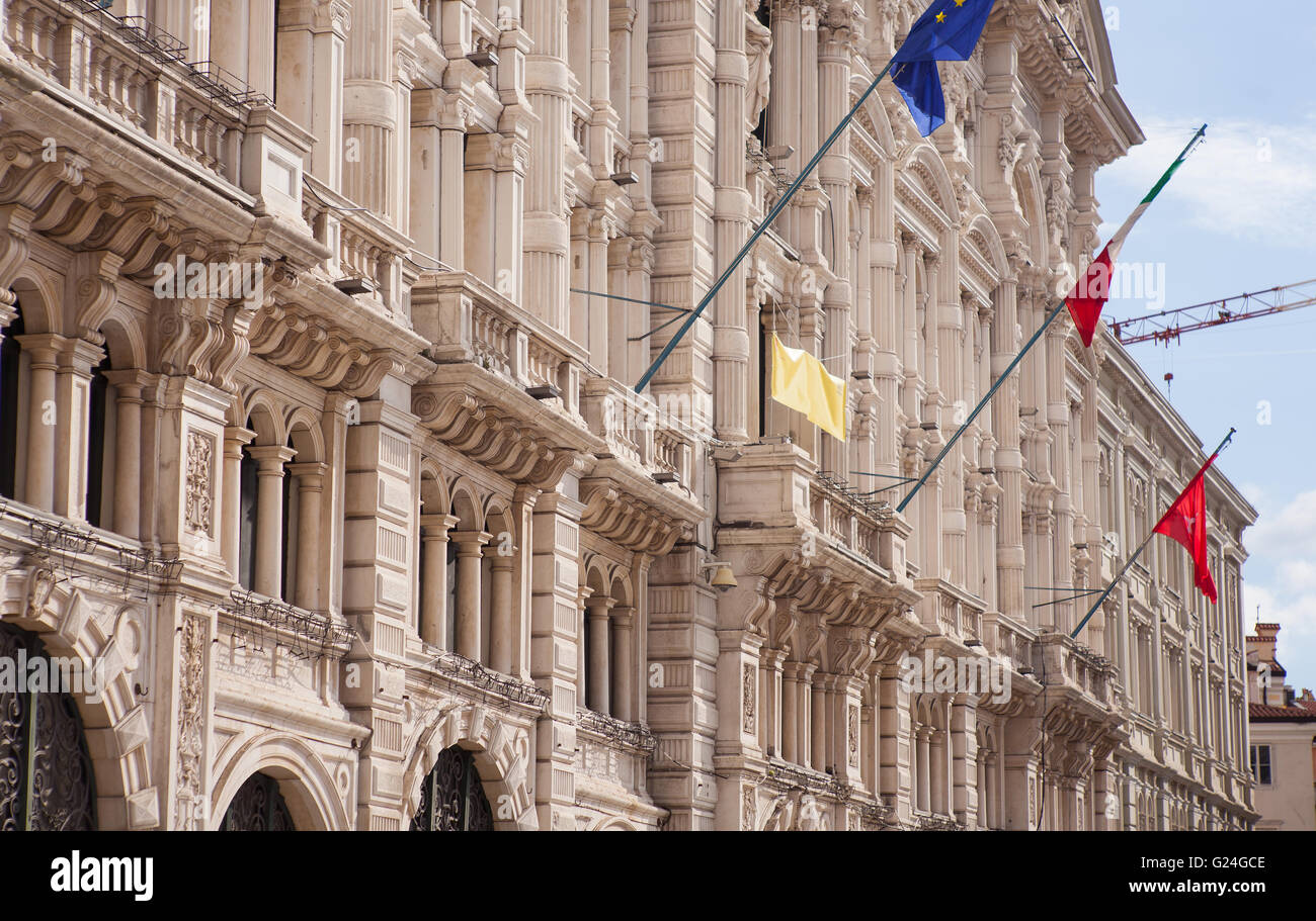 Trieste historical building hi-res stock photography and images - Alamy