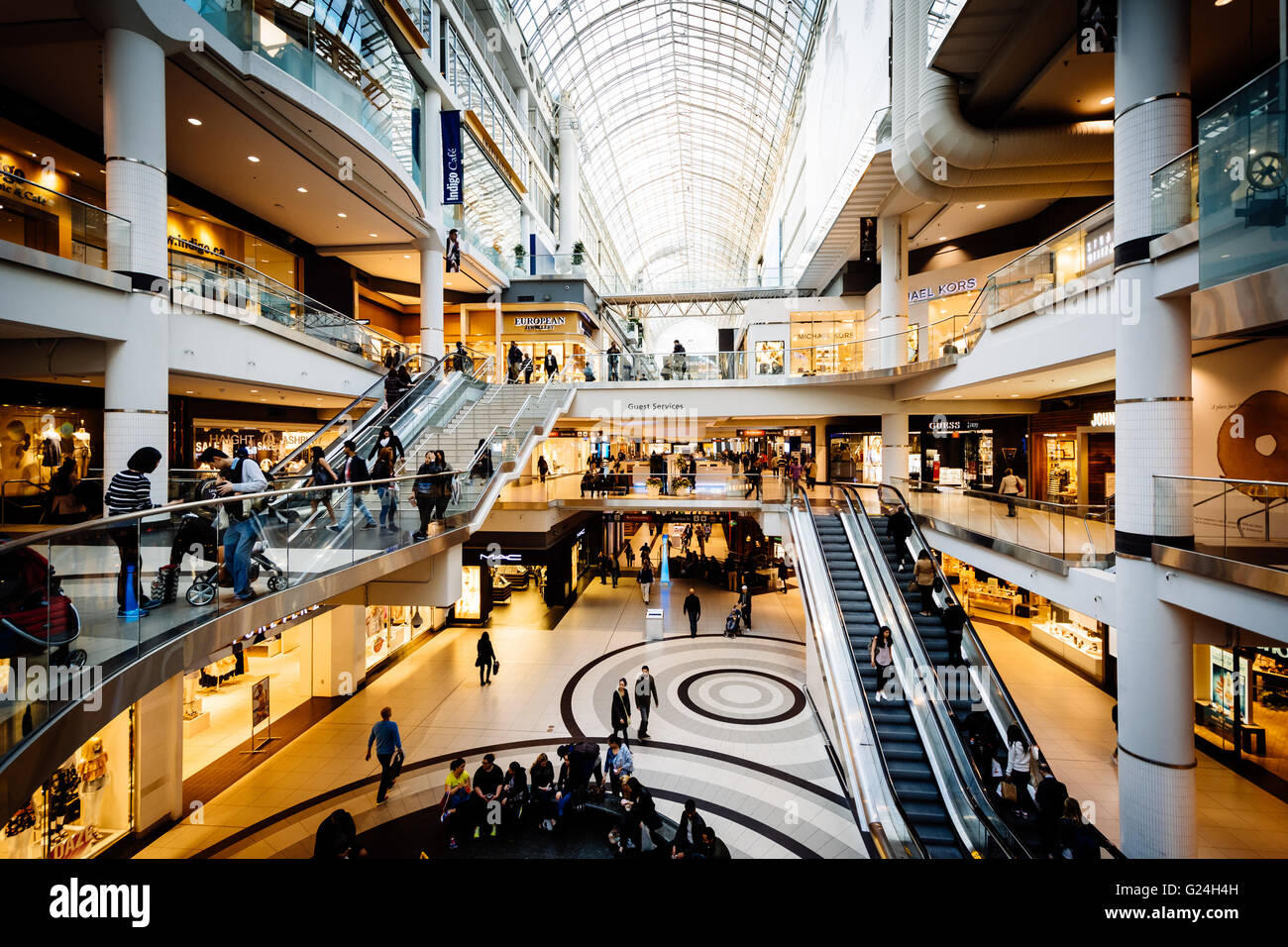 Interior of eaton centre hi-res stock photography and images - Alamy