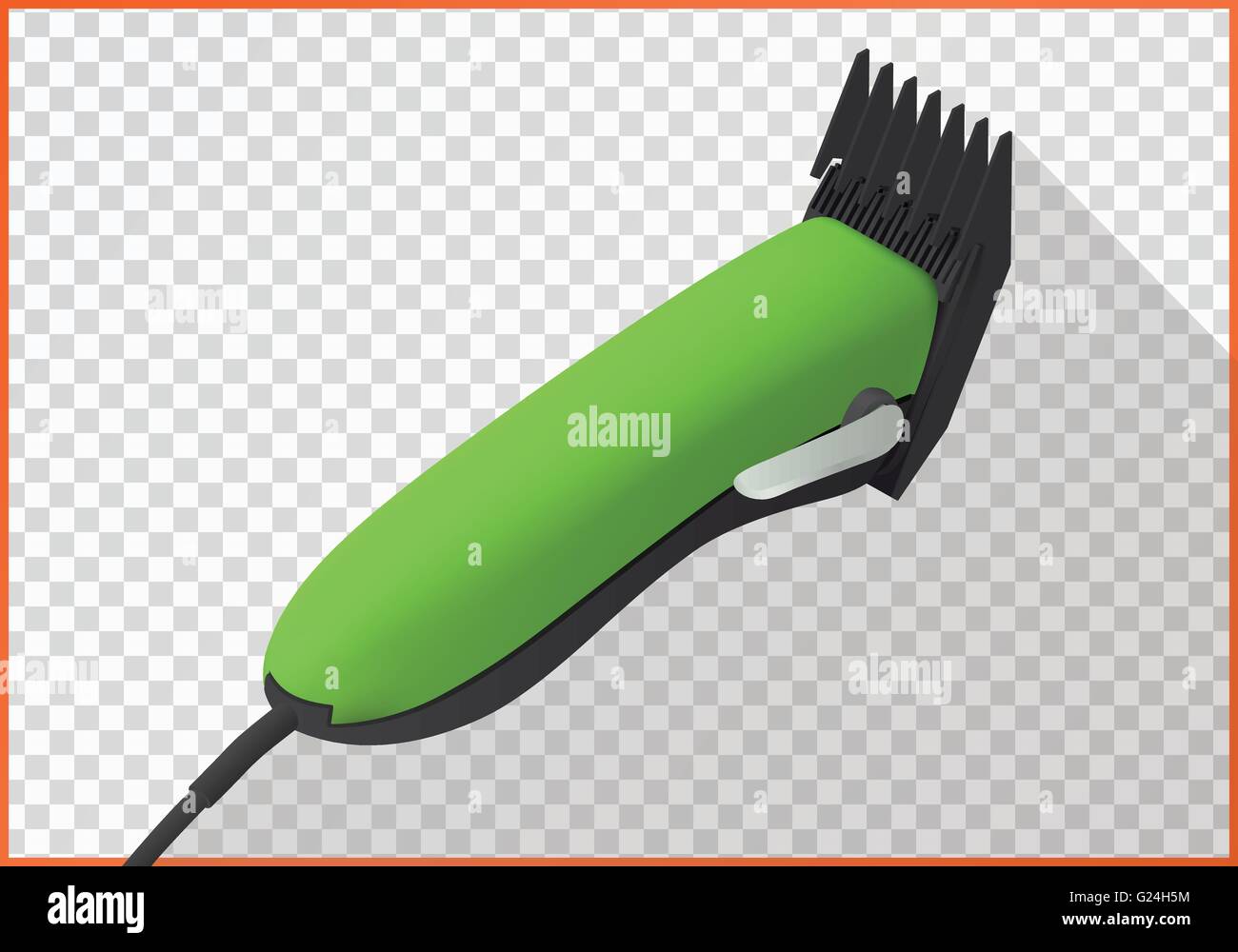 Trimmer hair Stock Vector Images - Alamy