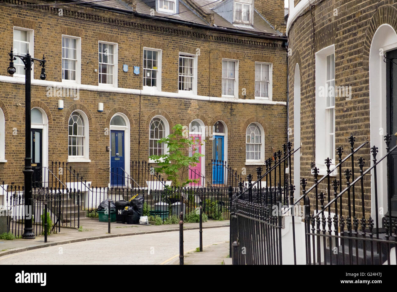 Keystone Crescent is situated near King Cross station, London. It is a ...