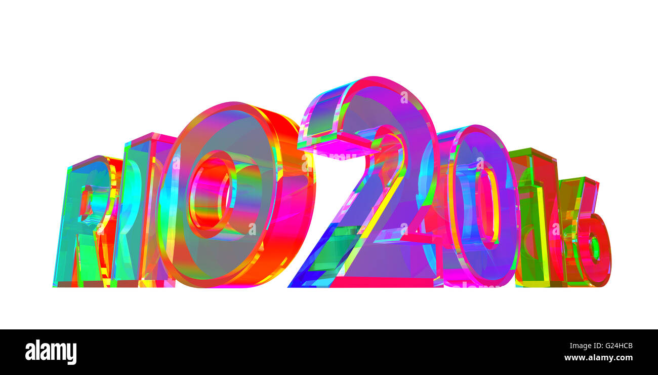 Rio 2016 olympic logo hi-res stock photography and images - Alamy