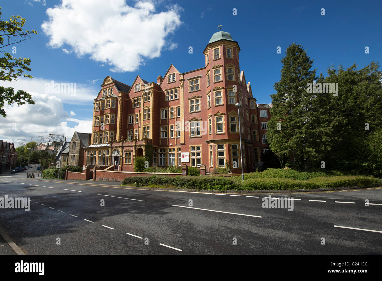 Coleg Powys Spa Road, Llandrindod Wells Powys Wales UK Stock Photo - Alamy