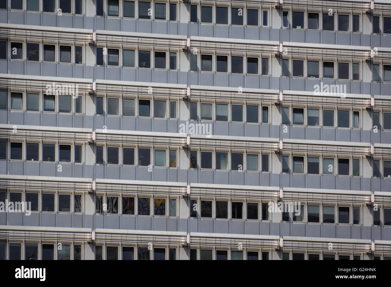 office building facade pattern - window pattern Stock Photo - Alamy