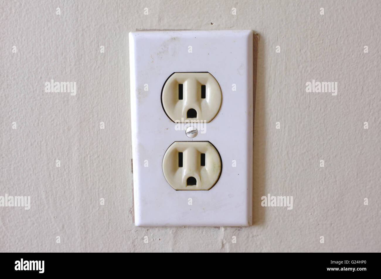 American plug socket hi-res stock photography and images - Alamy