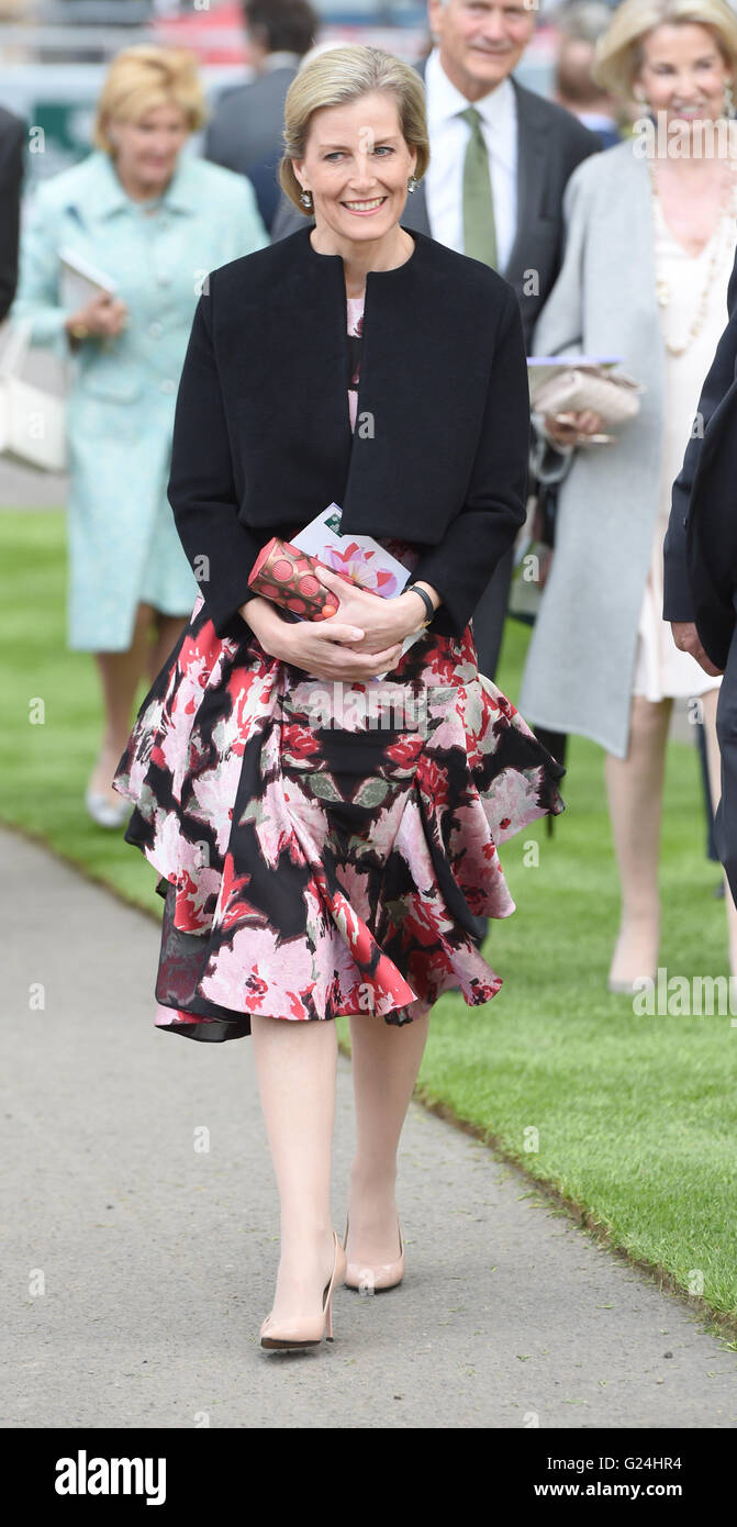 The Countess of Wessex during a visit to the RHS Chelsea Flower Show ...
