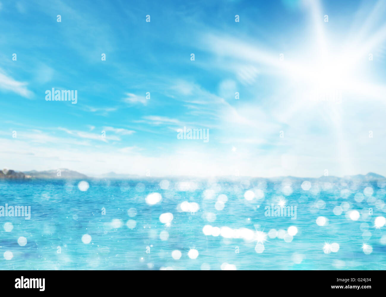 Summer sea landscapes hi-res stock photography and images - Alamy