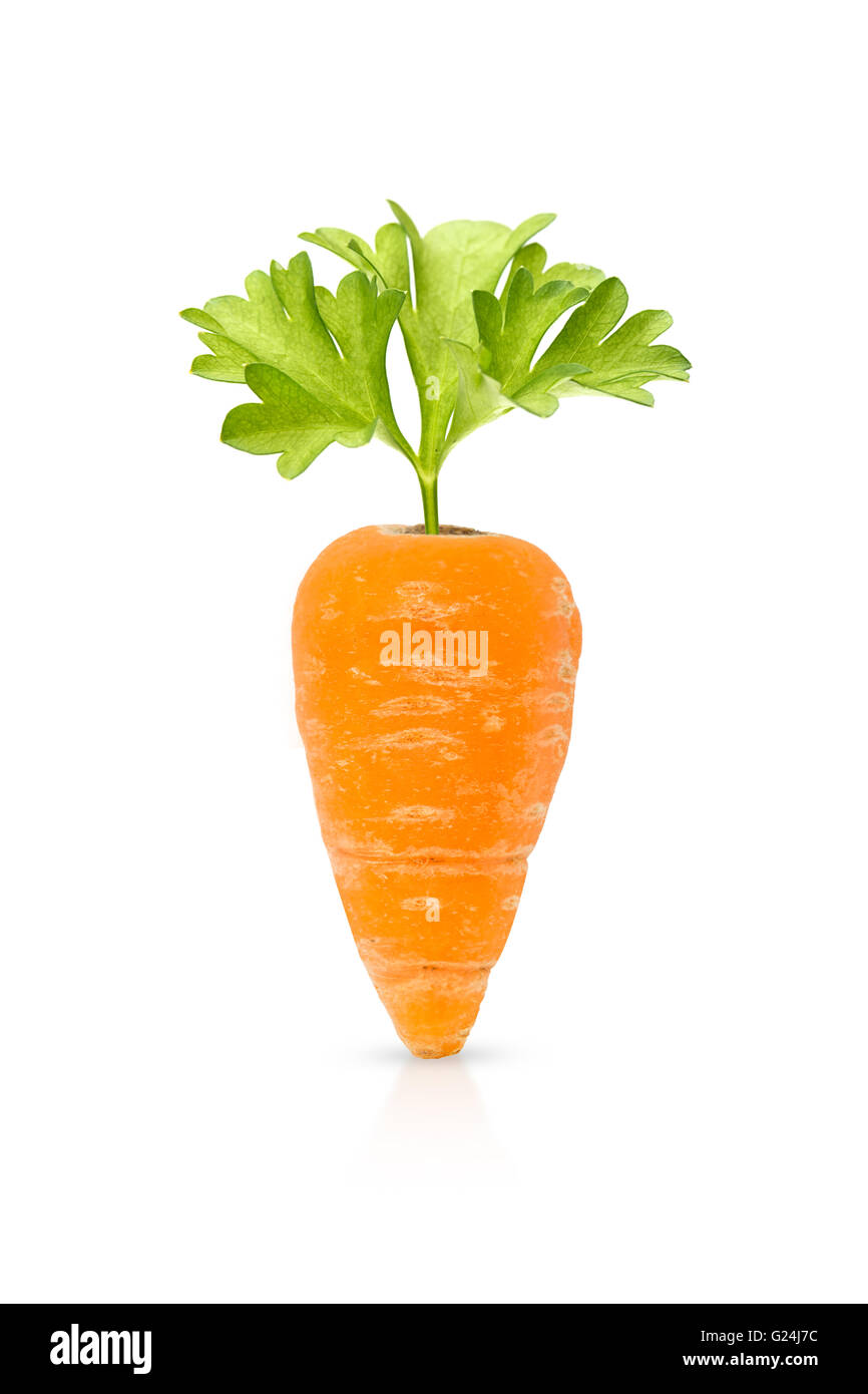 small baby carrot on white Stock Photo - Alamy