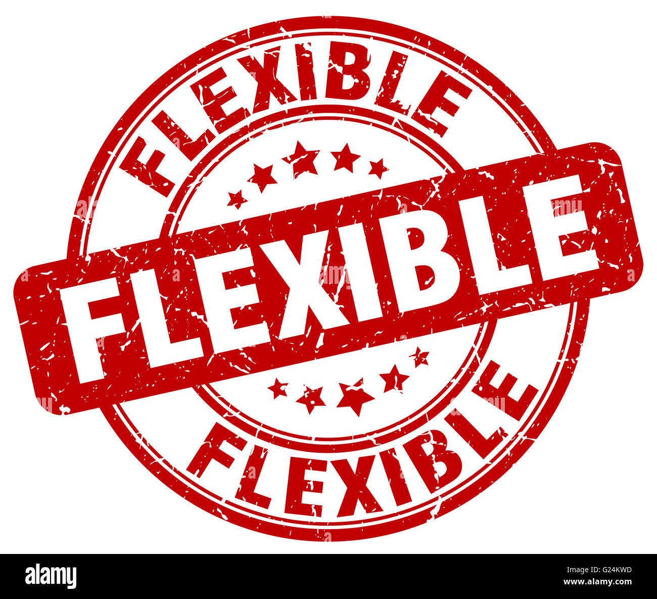 flexible red grunge round vintage rubber stamp Stock Photo - Alamy