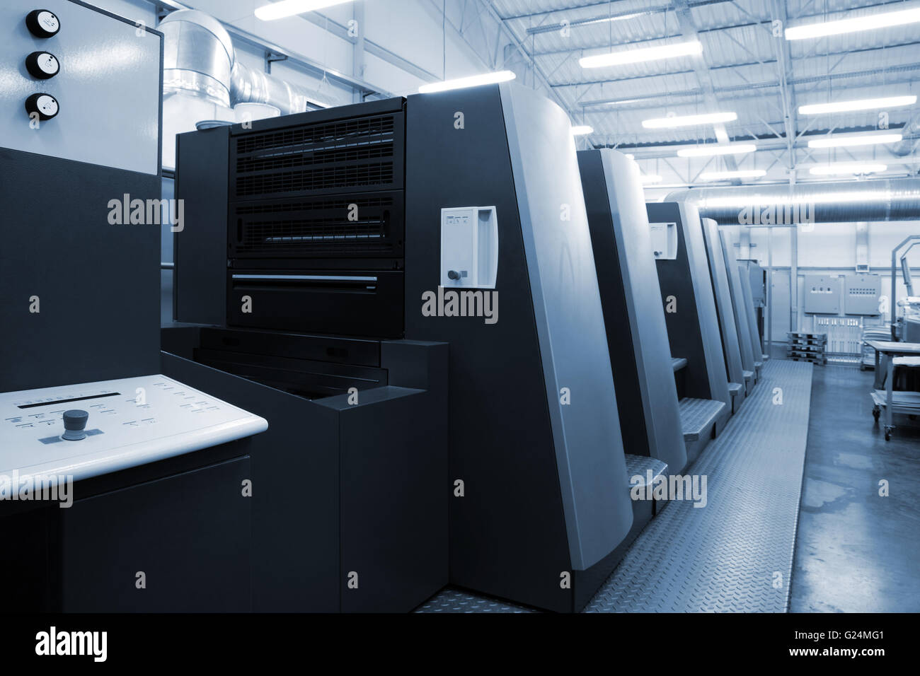 Offset printing press hi-res stock photography and images - Alamy