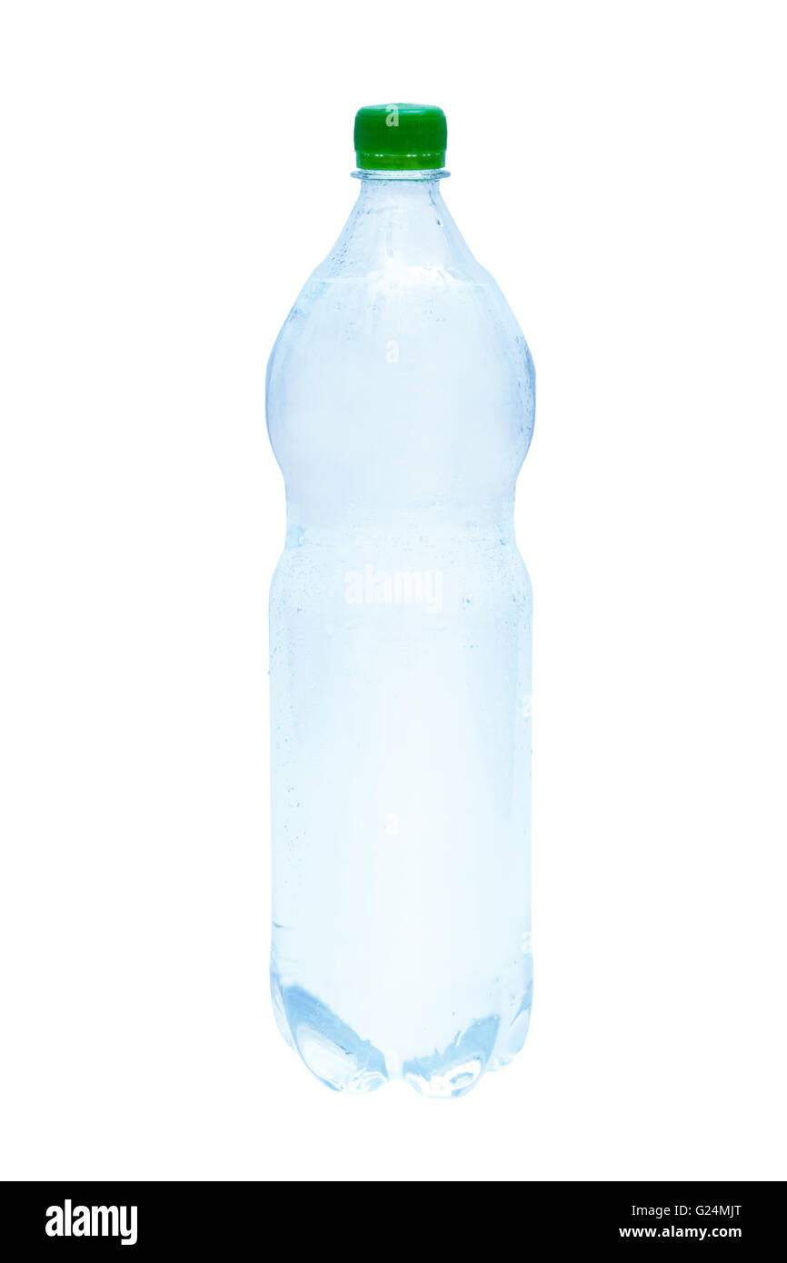 bottle of pure water on a white background Stock Photo - Alamy