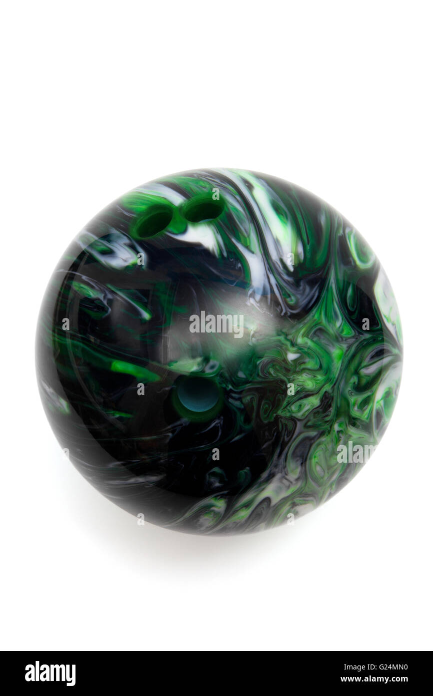 ball game in bowling on a white background Stock Photo - Alamy