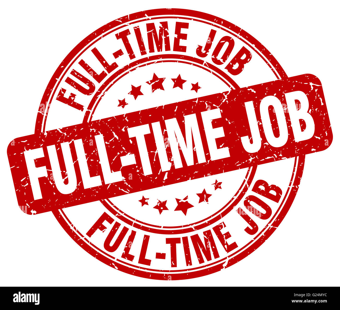Full time rubber stamp hi-res stock photography and images - Alamy