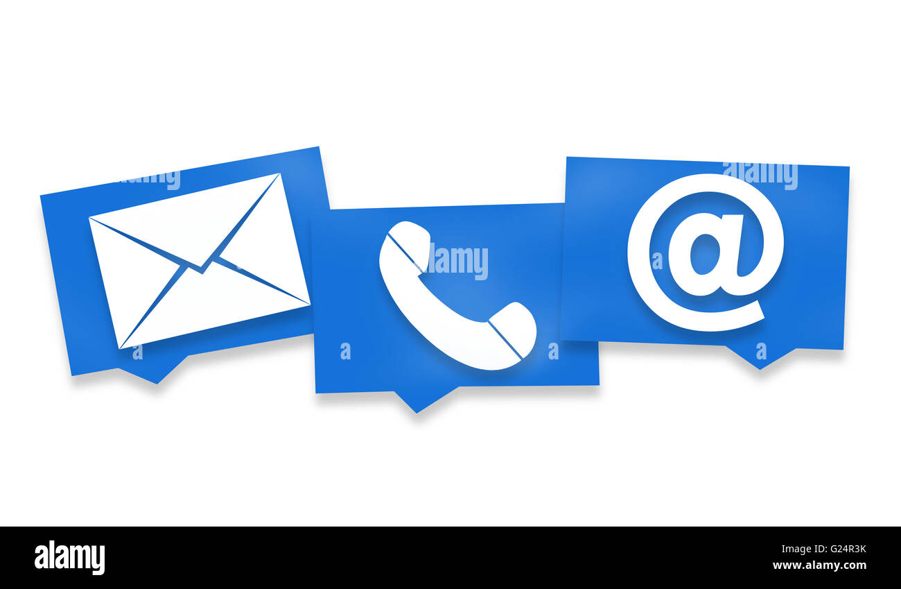 Send us message Cut Out Stock Images & Pictures - Alamy