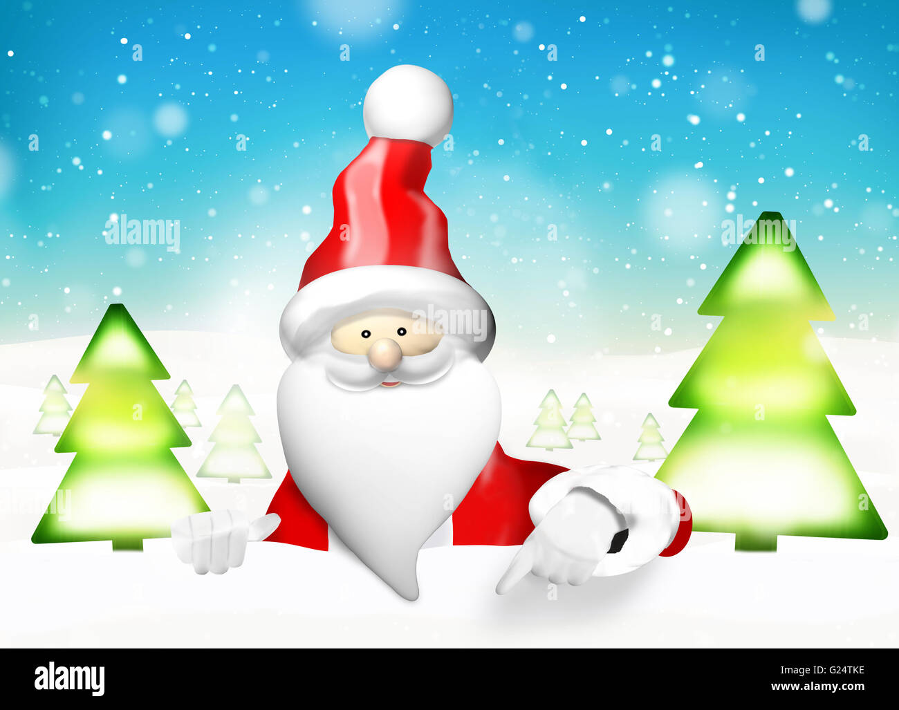 Santa Claus christmas Stock Photo - Alamy
