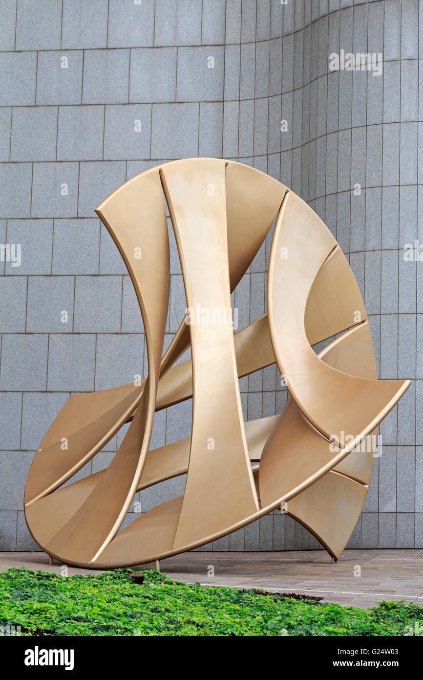Sculpture, Number 1 Spring Street, Melbourne, Victoria, Australia Stock ...