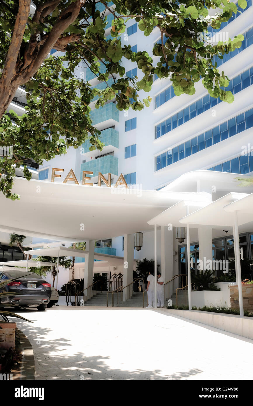 Faena hotel miami hi-res stock photography and images - Alamy