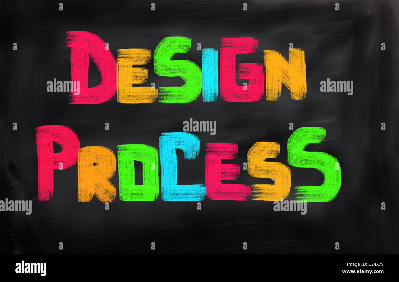 Design Process Concept Stock Photo - Alamy