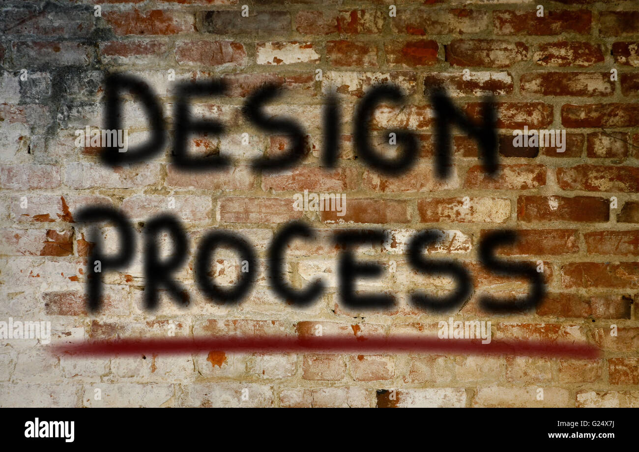 Design Process Concept Stock Photo - Alamy