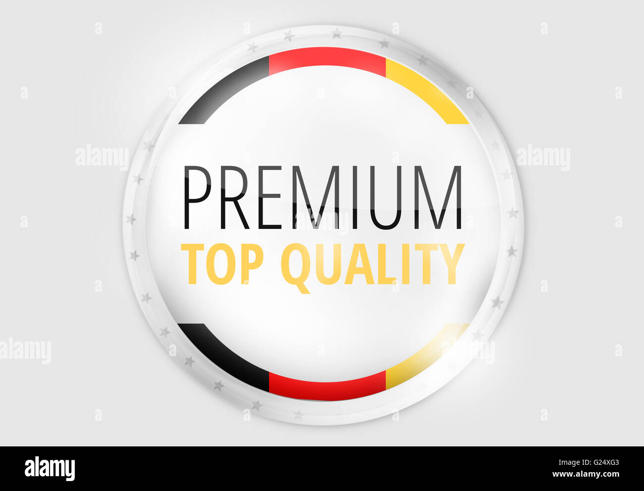 Seal of quality made hi-res stock photography and images - Alamy